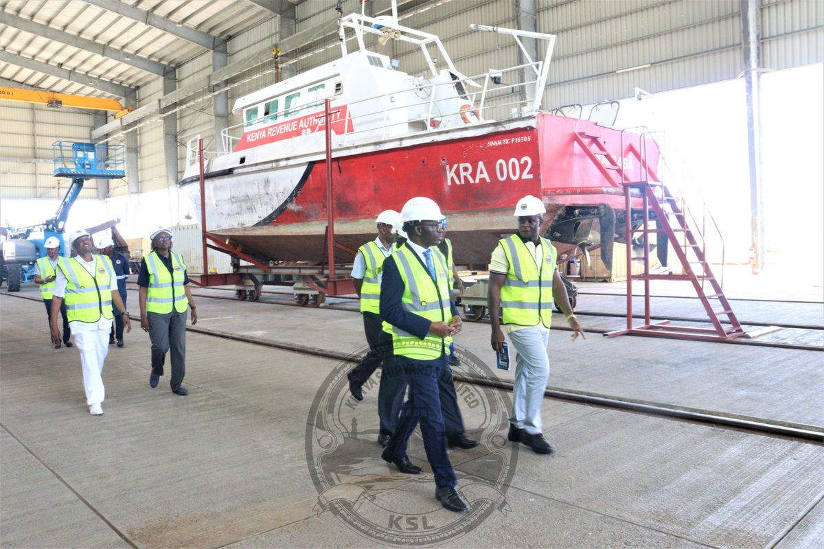 Kenya Shipyards Limited on Twitter: "DG @OfficialKCGS, Bruno Shioso, paid a visit to Mombasa ...