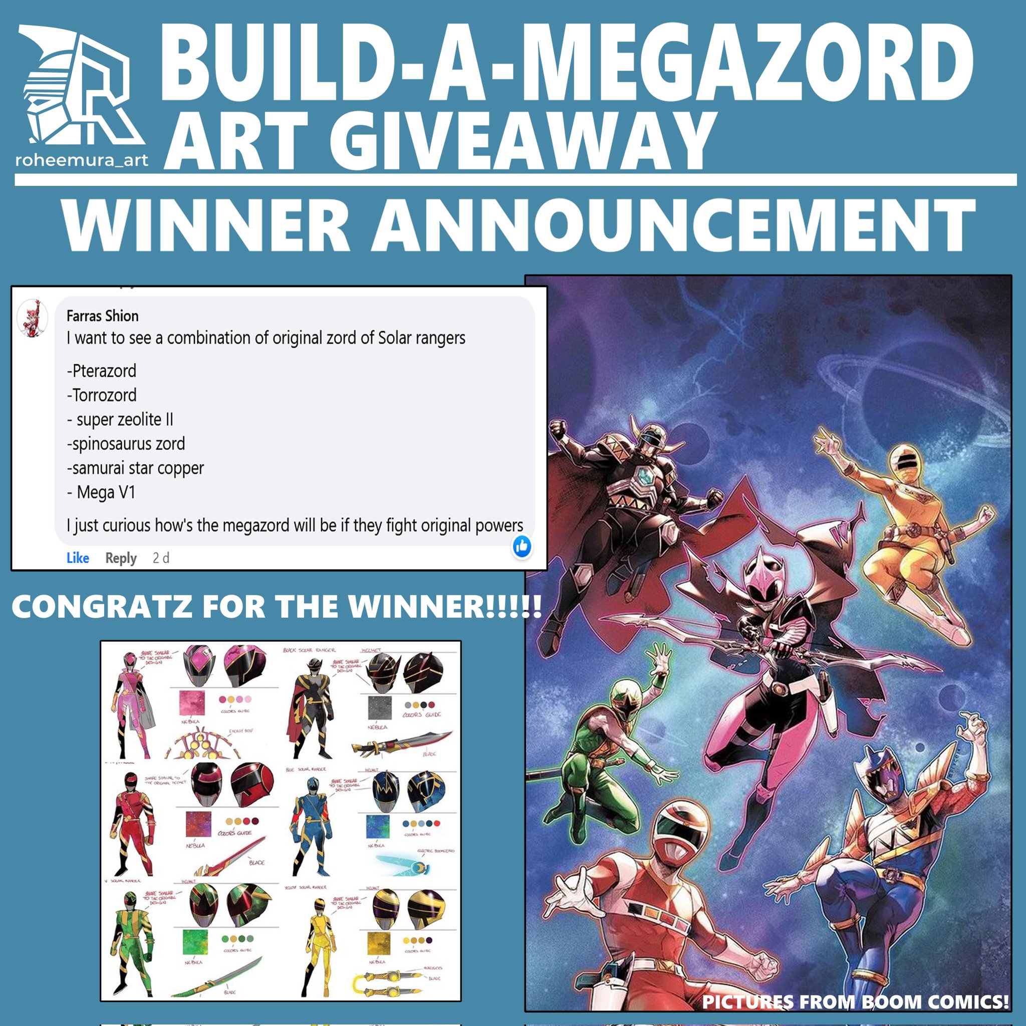 Samurai Megazord Drawing