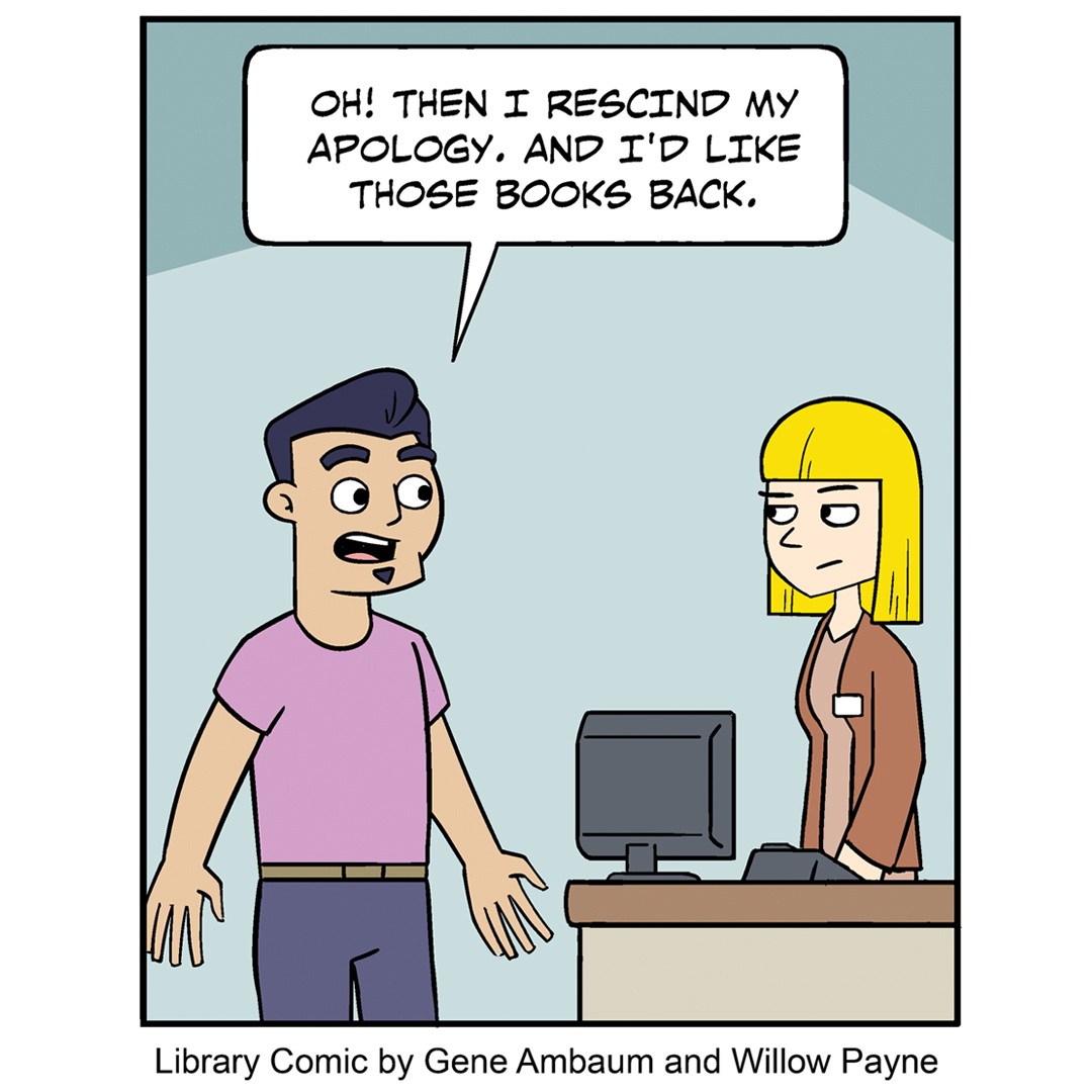 Library Comic on Twitter: "#librarylife"