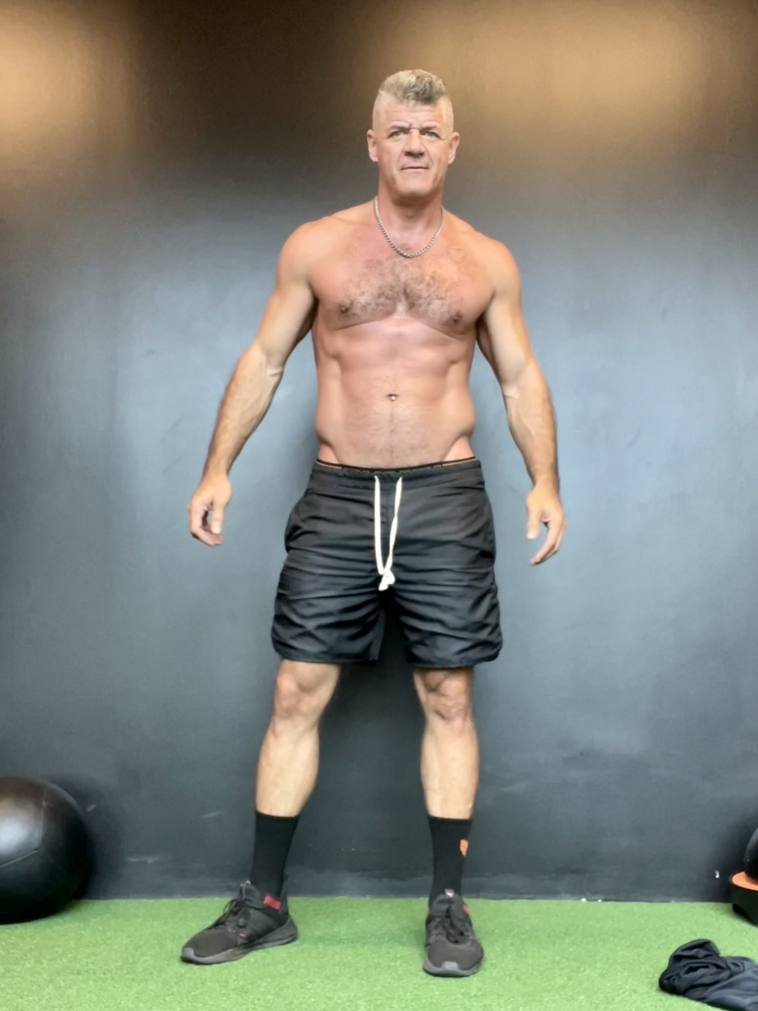 Average 50 Year Old Man Body