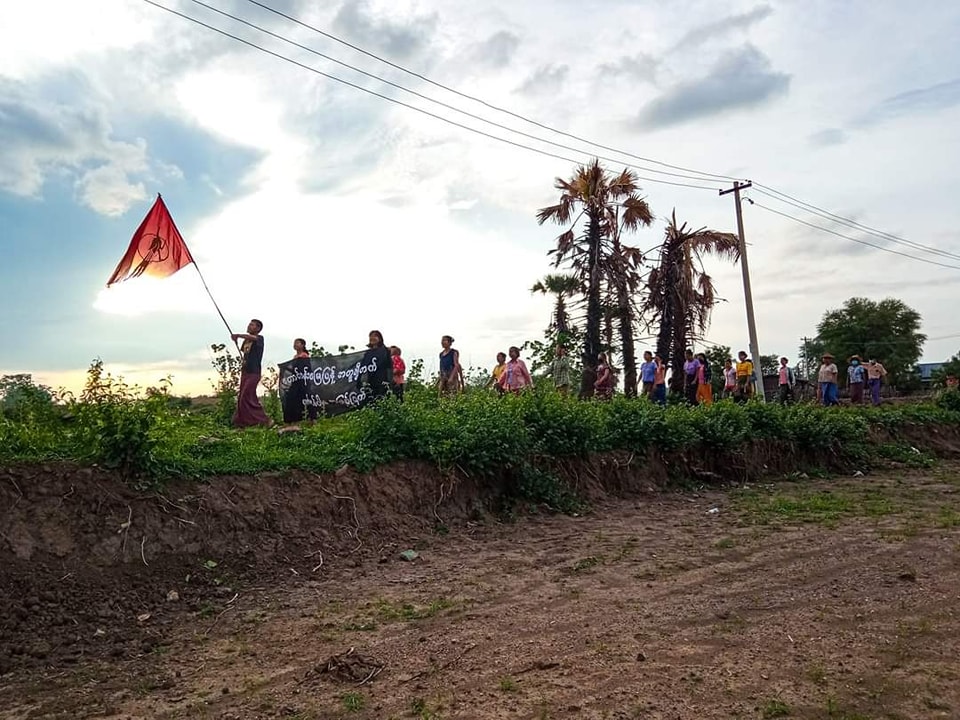 Khit Thit Media On Twitter လက်ပံတောင်းတောင်ဒေသ ပြည်သူများက စစ်အာဏာရှင် တော်လှန်ရေး ချီတက