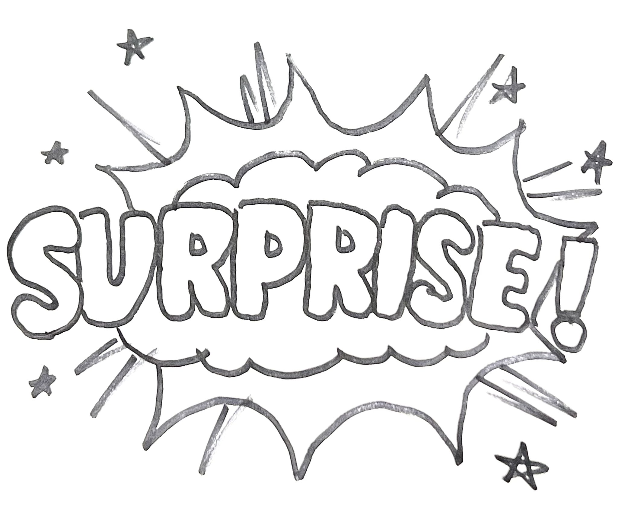 Surprise Word Clipart New