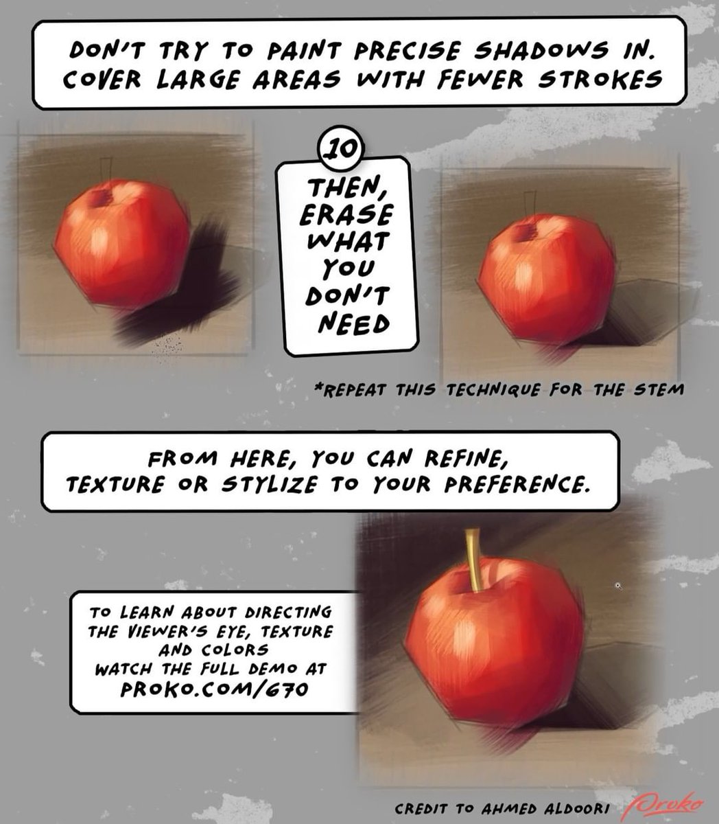 Proko on Twitter: "Painting basic forms is a great way to practice and internalize fundamentals ...