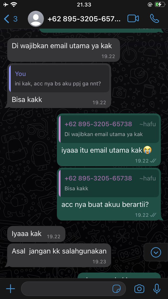 miracle store🧚🏻‍♀️ || HIATUS on Twitter: "ini pas dia ngilang aku chat chattin dia, kata dia ...