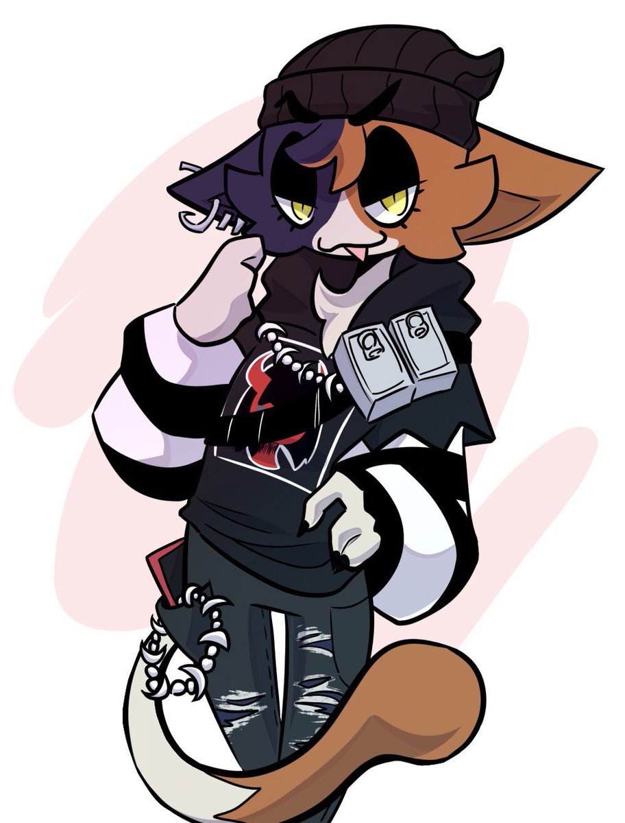 Paris🐀 On Twitter Old Art Of Meowskulls I Should Redraw Her