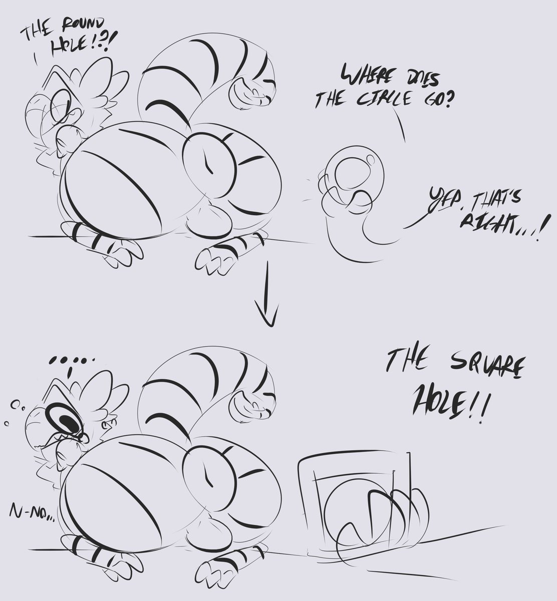 Badsheep ‘Donut Smoocher’ Fluffles on Twitter: "some doodles!! You ever think about how ...