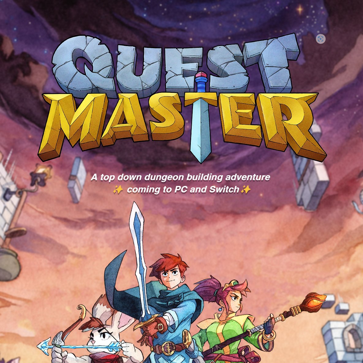 Skydevilpalm on Twitter: "Our next game is @PlayQuestMaster Coming soon to EA on PC 💻 Developed ...