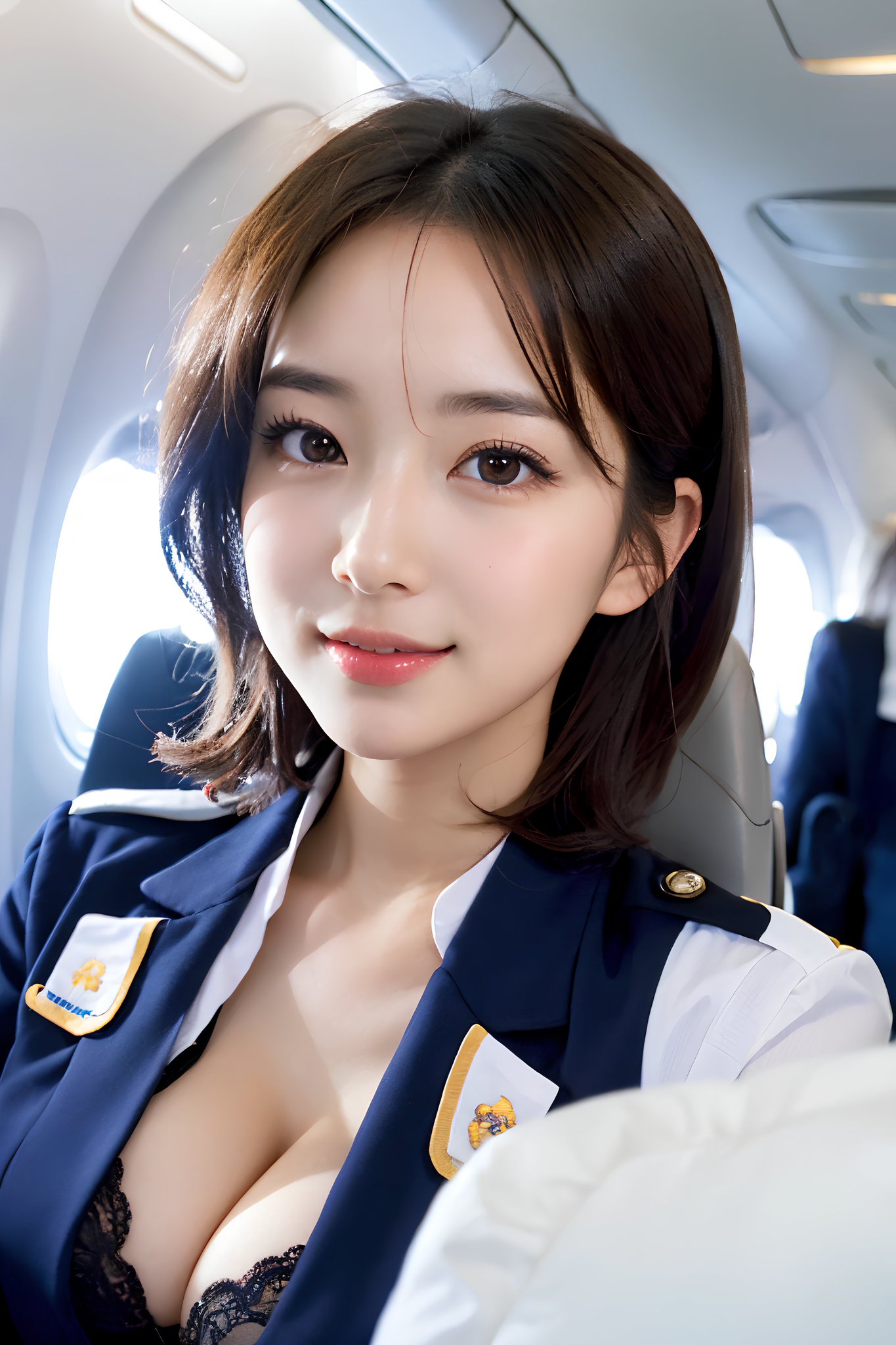 poruru on Twitter: "AIキャビンアテンダント #stablediffusion #AIArtworks #BracingEvoMix #AIart #AIグラビア #AI ...