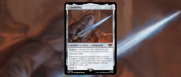 イゼ速。:mtg情報サイト On Twitter 【イゼ速。:izzet Mtg News Flash】 『指輪物語:中つ国の伝承』新カード情報:装備先のダメージが通った時にその点数以下の
