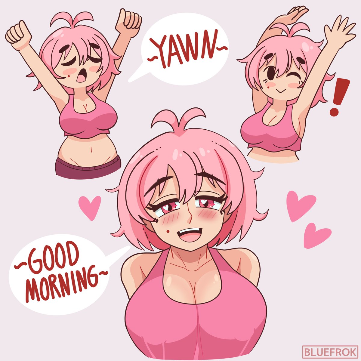 Drain Orochdra | 竜 on Twitter: "RT @Bluefrok: ~Good Morning~ 💞"