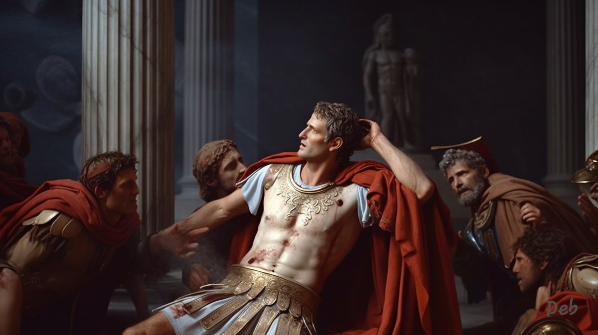 "Caesar now be still: I kill'd not thee with half so good a will." - Shakespeare (Brutus about ...