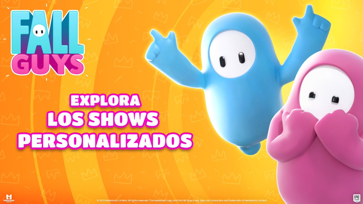 Fall Guys en español 🥜 on Twitter: "¿Ya hiciste o te uniste a los Shows Personalizados? Puedes ...