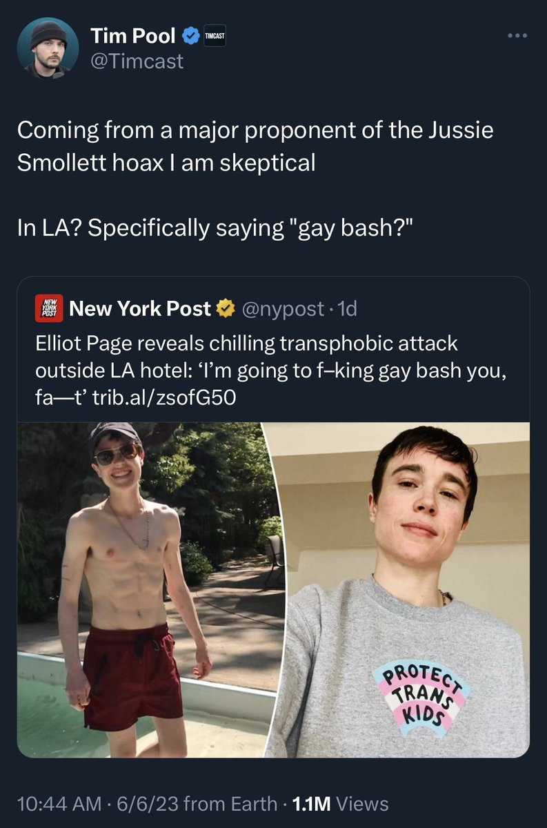 Viathan 🏳️‍🌈 🔆 On Twitter Tim Pool Went From Saying That No Anti