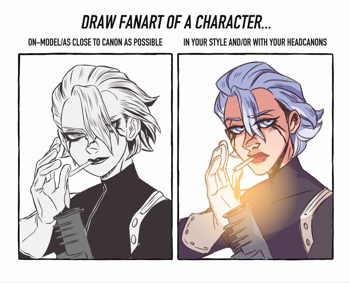 「I've been listening to the twisted musical recently 」Lyov (open commissions)の漫画