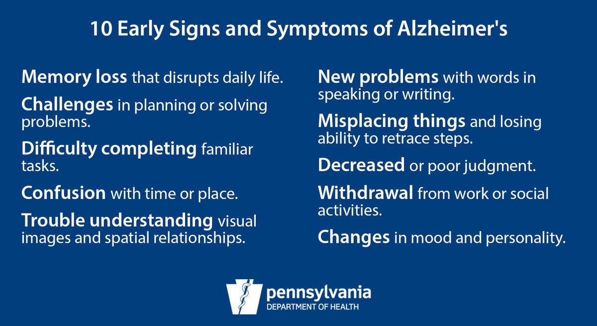 Pa Department Of Health On Twitter The Most Common Early Symptom Of