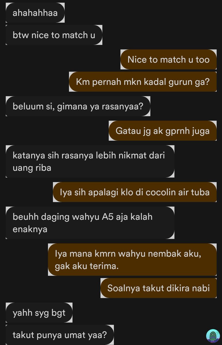Tanyarl 💚 on Twitter: "💚 CW // Jokes // becandaKalian Kalo main apk gini lebih suka chat random ...