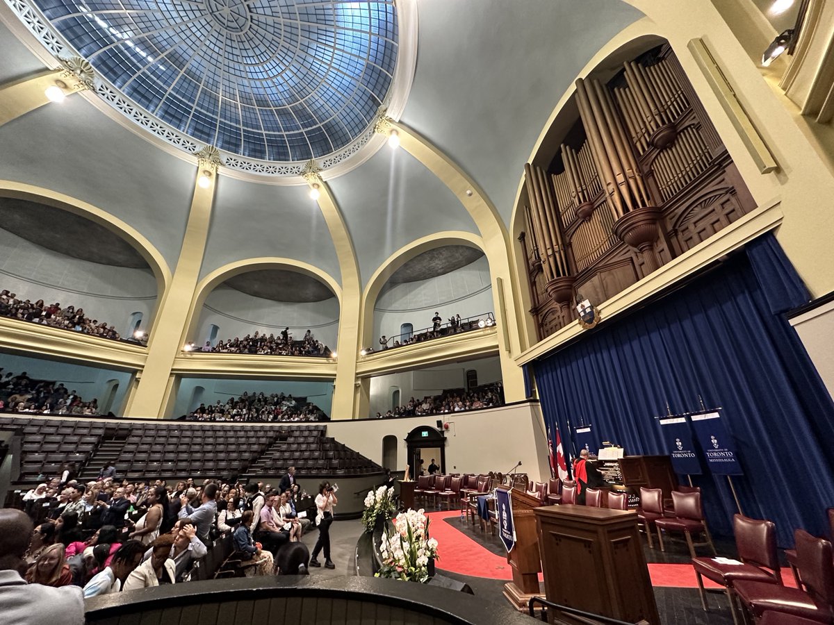 University Convocation Hall Message From The President: May—A Month