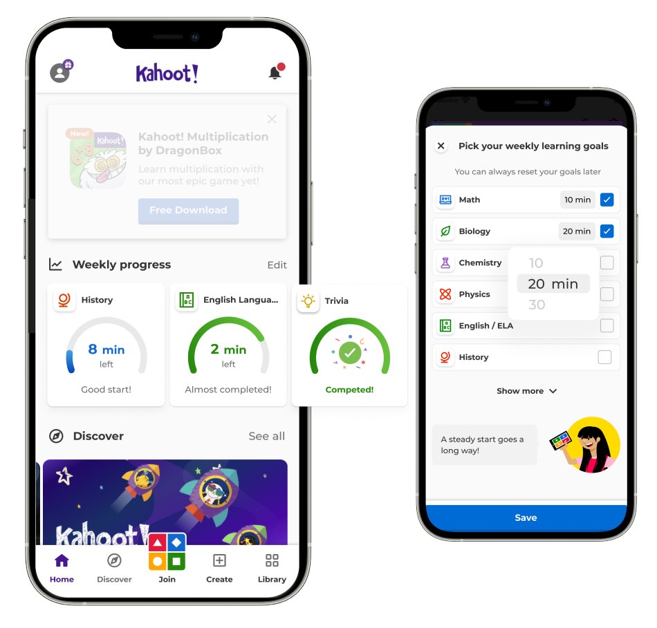 Kahoot! on Twitter: "Kahoot! is your study go-to this #ExamSeason! Set learning goals in the K ...