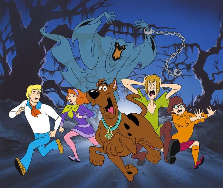 Scooby Doo Gang Running