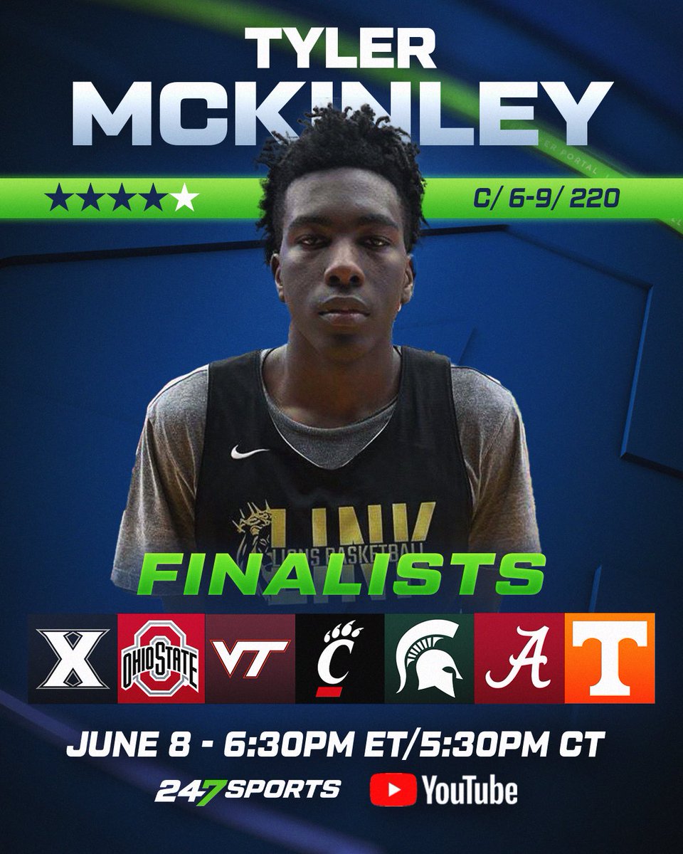 247Sports on Twitter: "BREAKING: 4-star C Tyler McKinley will announce his college commitment ...