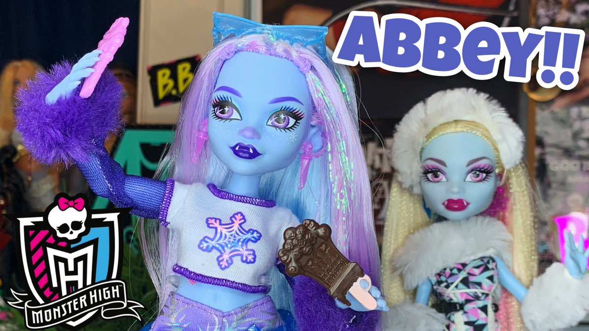 plastic on Twitter: "my beautiful bb new video :3 Abbey Is Back!! Monster High G3 Doll Review ...