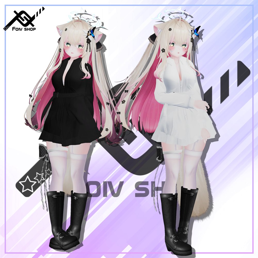 ふぉいぶ🎶🦋 on Twitter: "RT @foivrchat: 「3D衣装モデル」レイヤードシャツ (Layered Shirts) 6月の新作衣装です！ 販売記念1週間だけフルセット ...