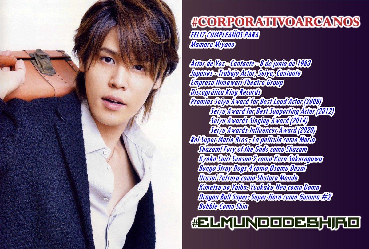 Noticias_Arcanos on Twitter: "Ya que en Japón es 8 de Junio, Vamos a celebramos el cumpleaños ...
