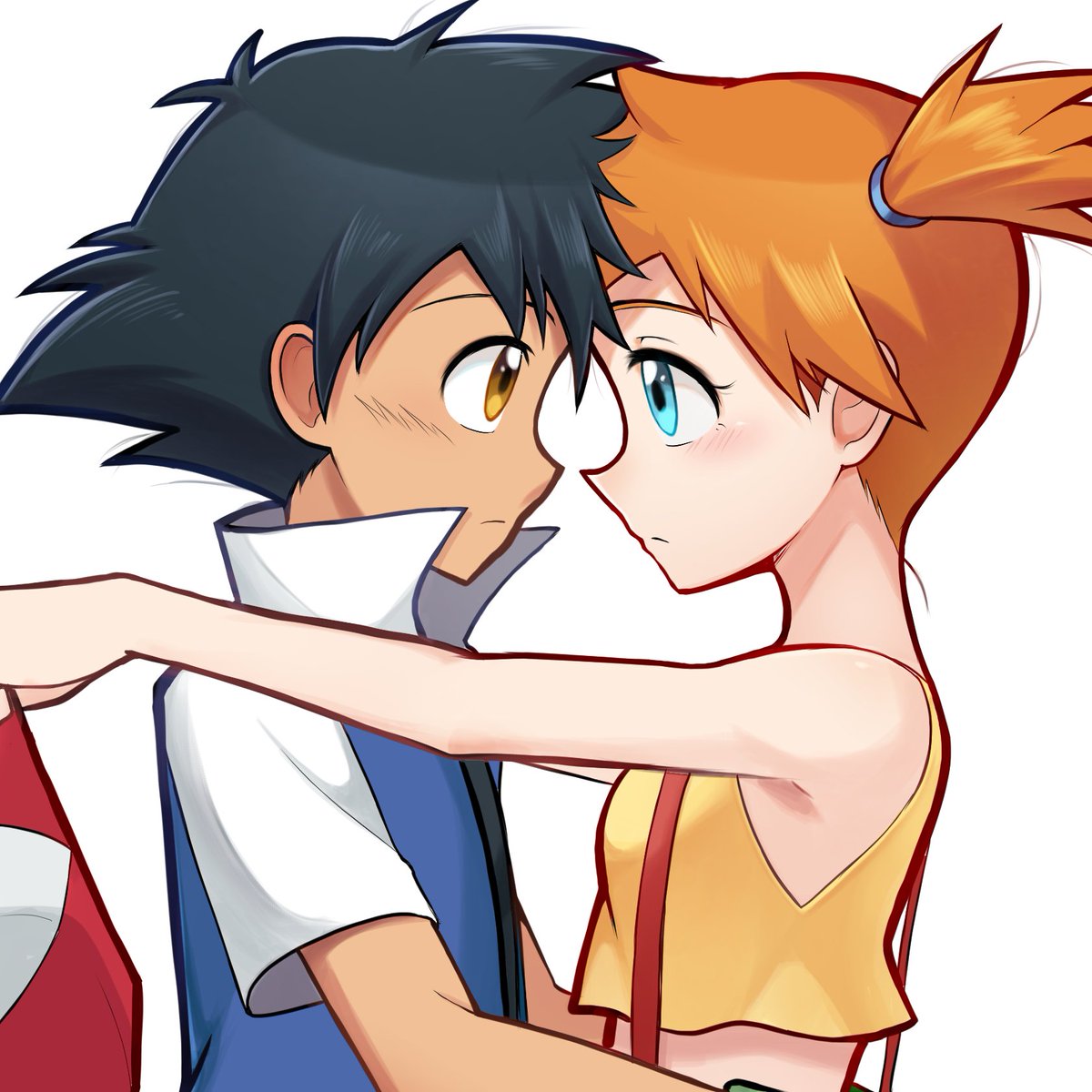 mr.thunderigor - COMMISSIONS OPEN! on Twitter: "Ash and Misty (also Serena) Commissioned by ...