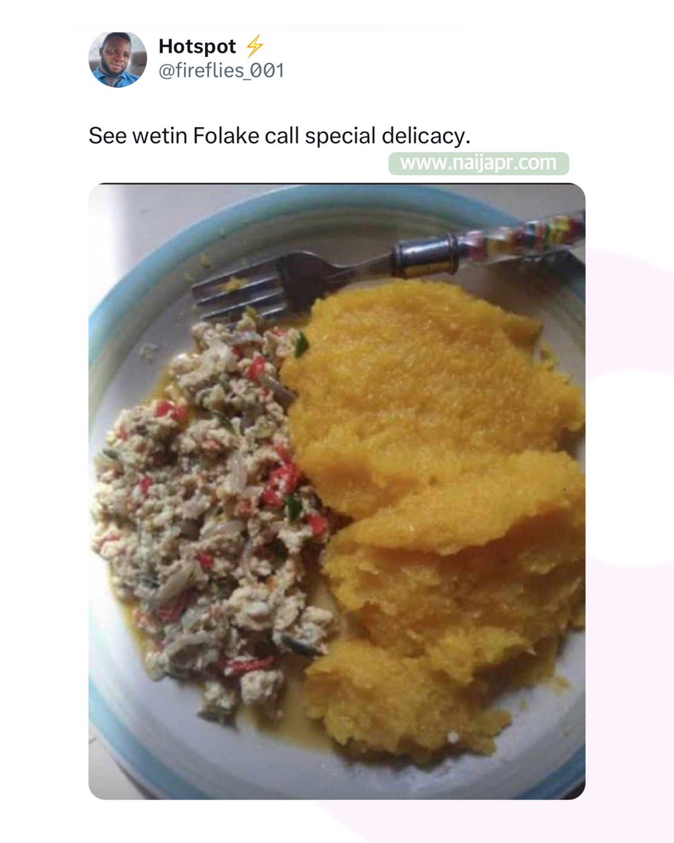 Naija On Twitter What Did You Have For Dinner naija-on-twitter-what-did-you-have-for-dinner