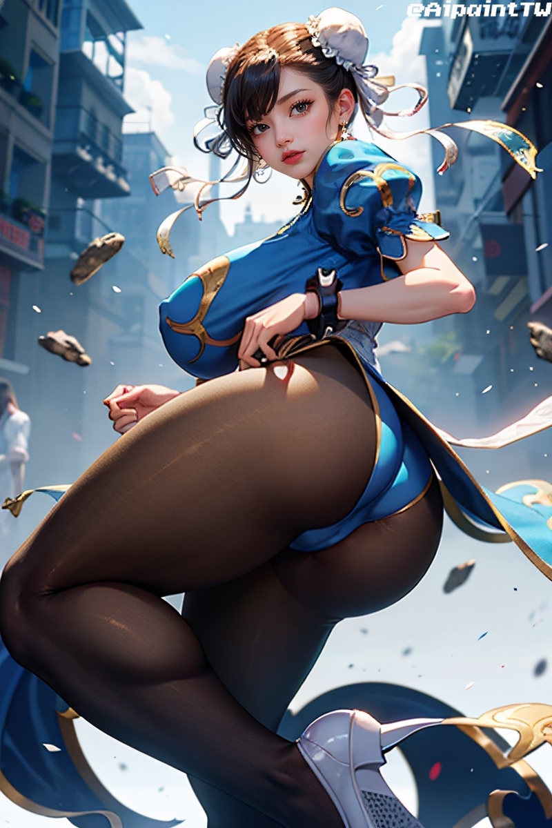 ArtNudeTW on Twitter: "RT @AipaintTW: チュン・リー #ふともも #pixiv今日のお題 #チュン・リー #AIコスプレ (1/1)"