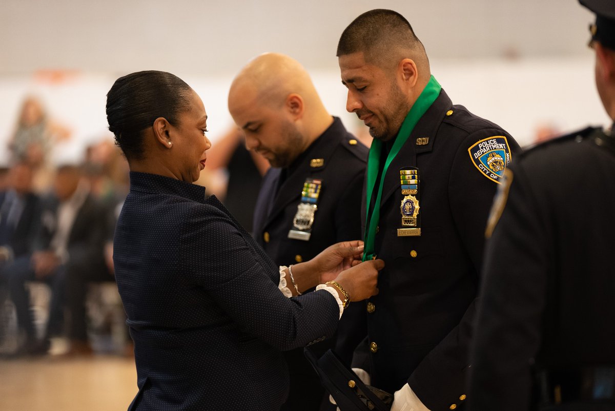 NYPD NEWS on Twitter: "Detective John Echevarria & Police Officer Dennis Vargas were awarded the ...