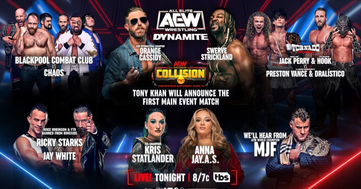 Wrestling Observer on Twitter: "AEW Dynamite live results: Orange Cassidy vs. Swerve Strickland ...