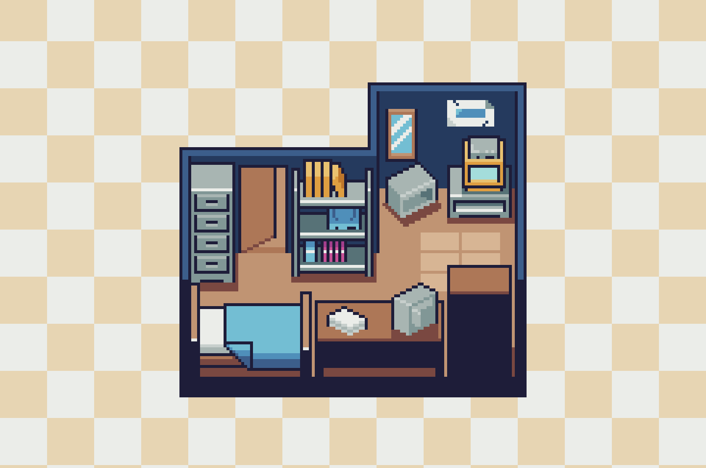 alma 🌼 COMMISSIONS OPEN ️ on Twitter: "please grant me strength so i can draw pretty top down ...