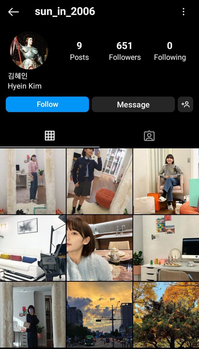 YR ミ BITCH X RICH on Twitter: "Why nobody talk about Kim Hyein IG account is real😭 https ...