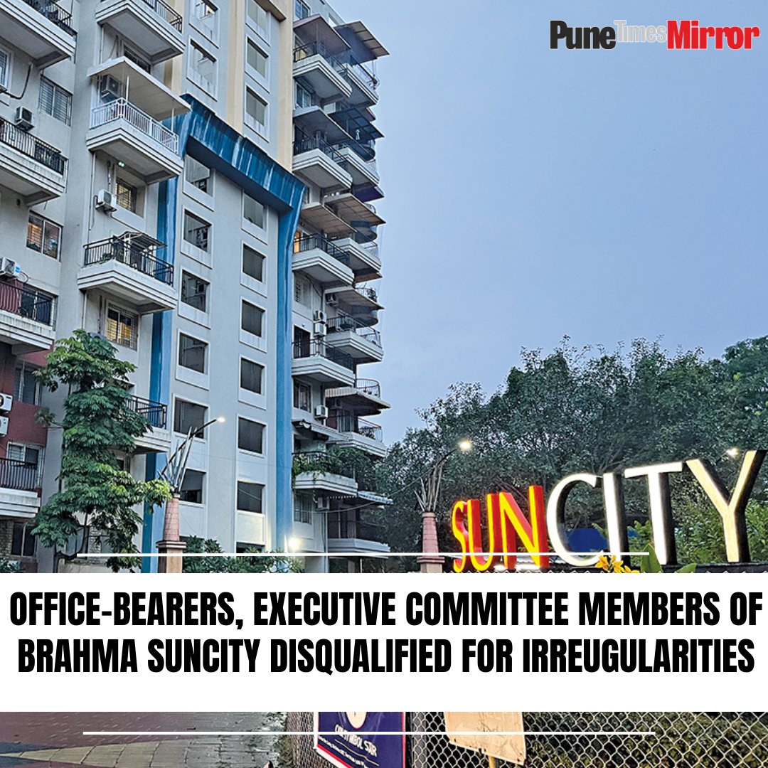 Pune Mirror on Twitter: "The chairman, secretary and 14 other members of the Bramha Suncity ...