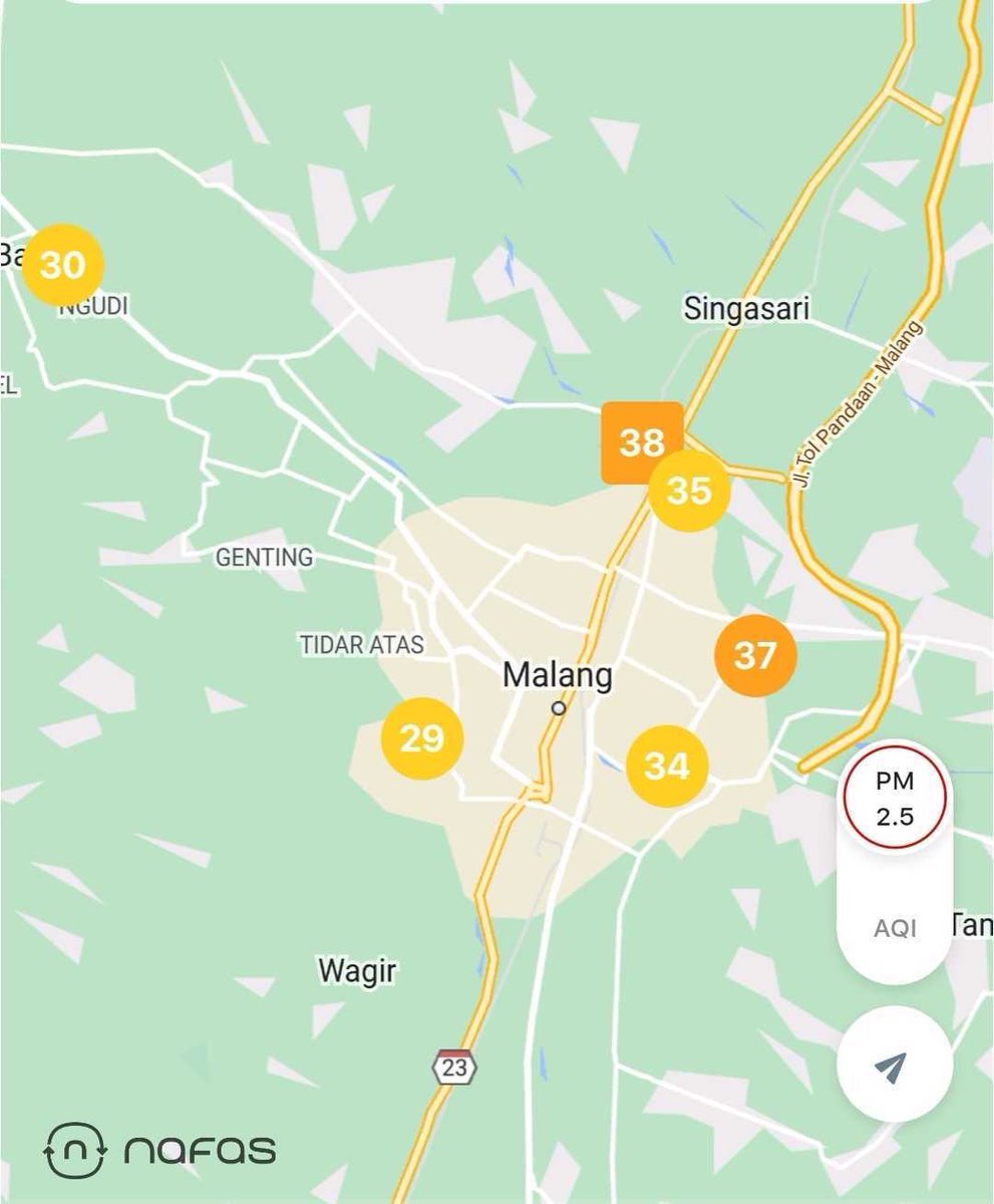 nafas indonesia on Twitter: "Selanjutnya, mimin breakdown dari wilayah yang kualitas udaranya ...