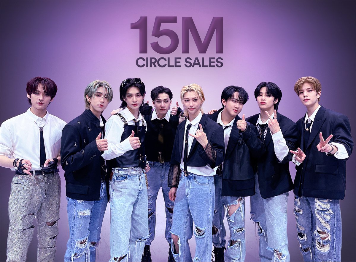 Stray Kids Chart Data on Twitter: ".@Stray_Kids has now surpassed 15,000,000 (15M) copies sold ...