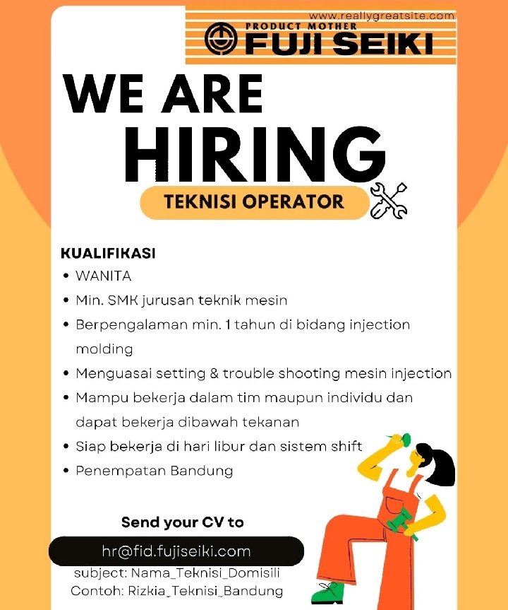 INFO LOKER CEK AKUN KAMI on Twitter: "💼 Lowongan Kerja #lokerupdate #loker #lokercot #lokerpam # ...