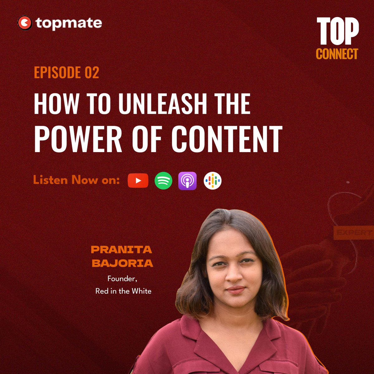 Topmate.io on Twitter: "Our second episode is LIVE! Watch it and learn all about the content ...