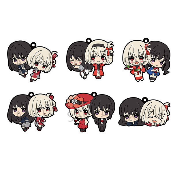 아미아미 on Twitter: "《리코리스 리코일》 러버 마스코트 버디 코레 6개 BOX https://amiami.com/eng/detail/?gcode=GOODS ...