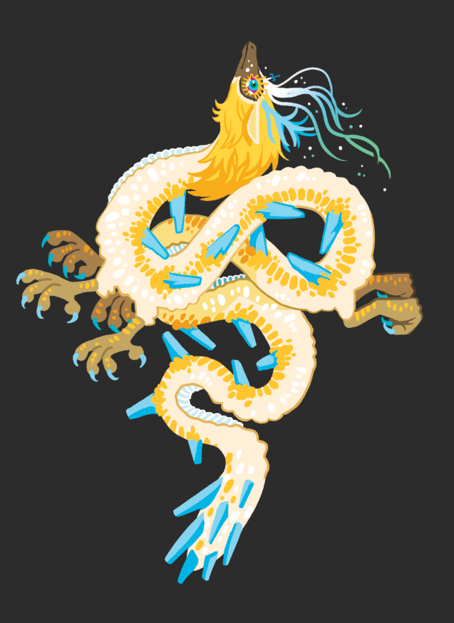 Light Dragon Wallpaper