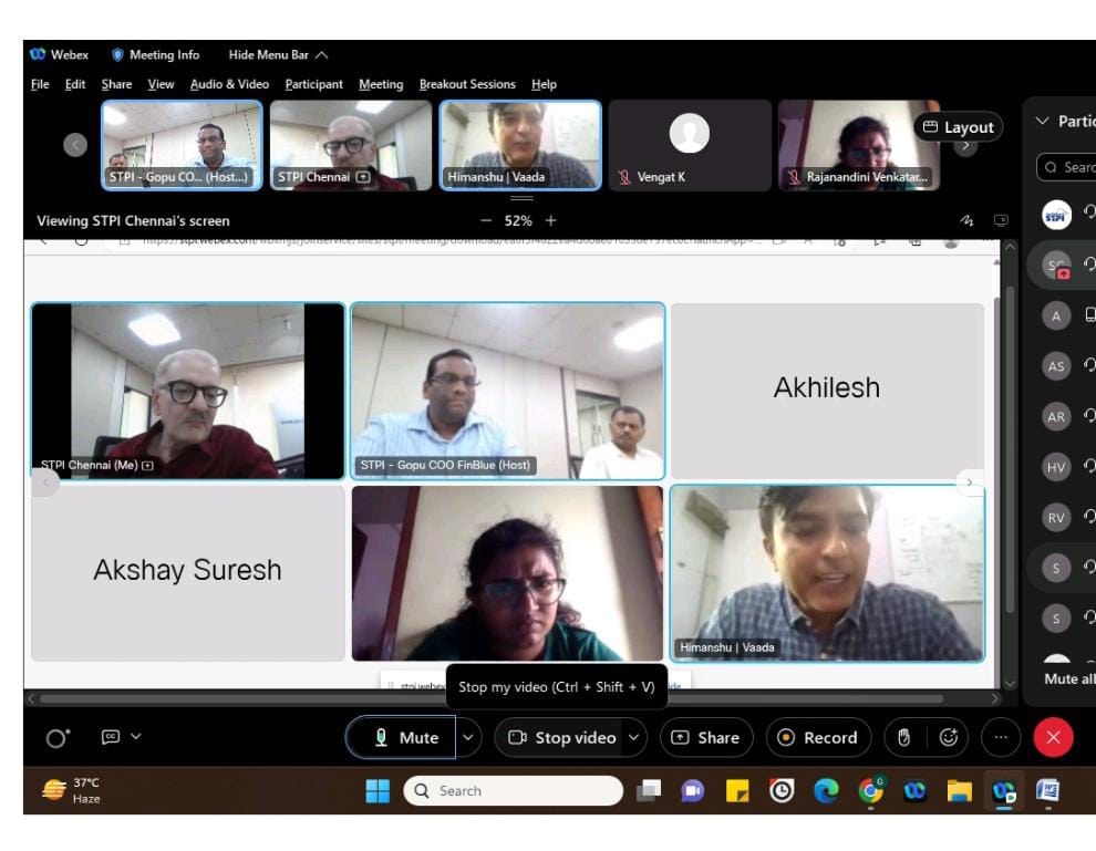 FinBlue on Twitter: "Virtual mode didn't stop the FinBlue startups from attending an interactive ...