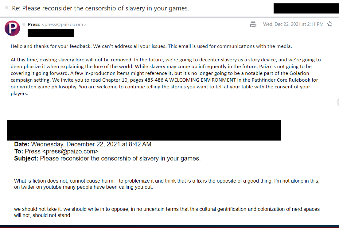 No thank you on Twitter: "@TheFIREorg @StrangelEdweird @paizo @Hasbro @embracergroup @BlackRock ...