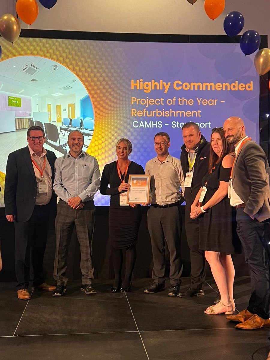 fwp on Twitter: "Very proud to receive Highly Commended award for our CAMHS project at Stopford ...