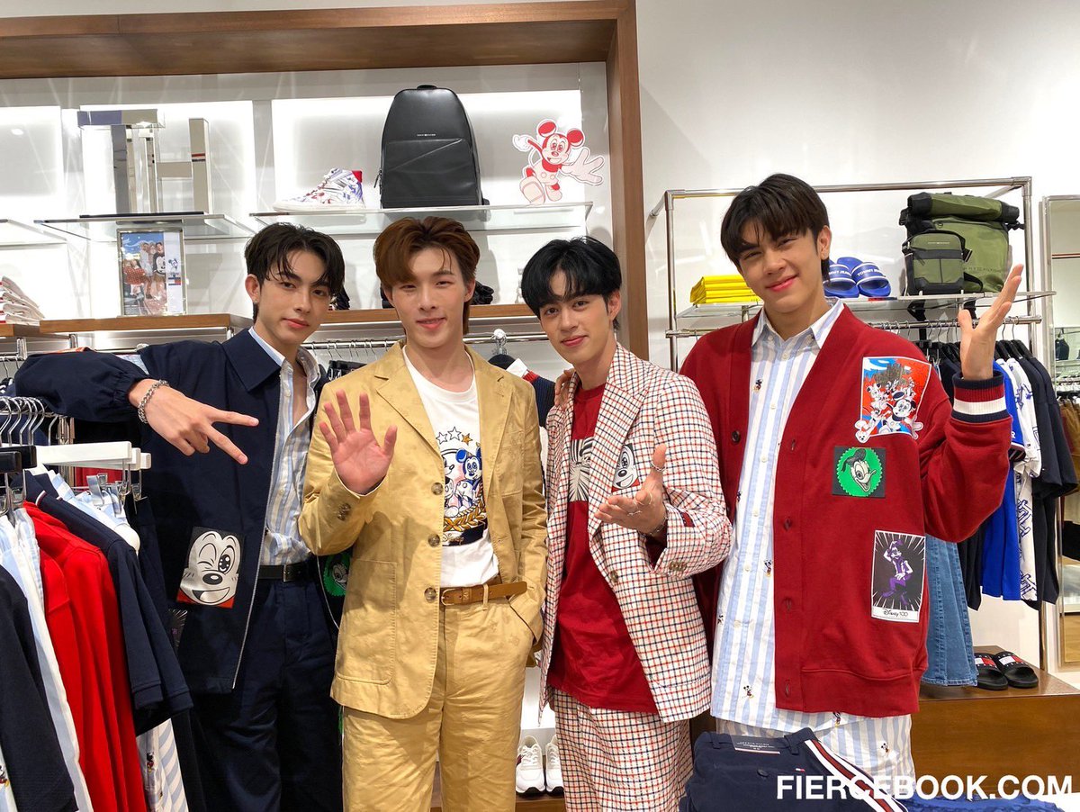 เดอะปั๋ง ★⋆｡˚༘⋆ on Twitter: "RT @fiercebook_bkk: โชกุน กัน คิม อองรี วง Proxie และน้องใบปอ ที่ ...