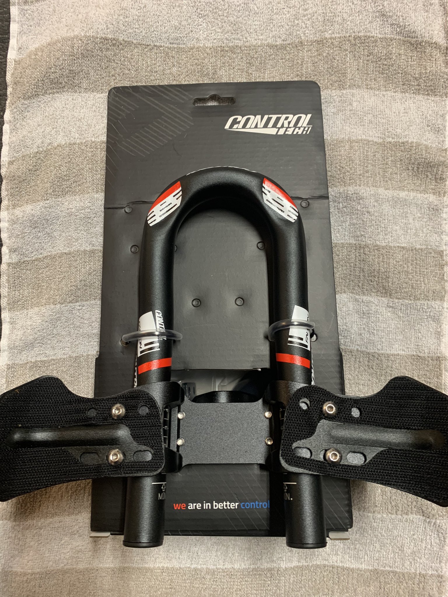 りゅうてん@ゆるポタの星 on Twitter: "my new gear… 『CONTROL TECH FALCON』 ステムマウントタイプなのでエアロハンドルにも付けられるゾ👍 なおU字 ...