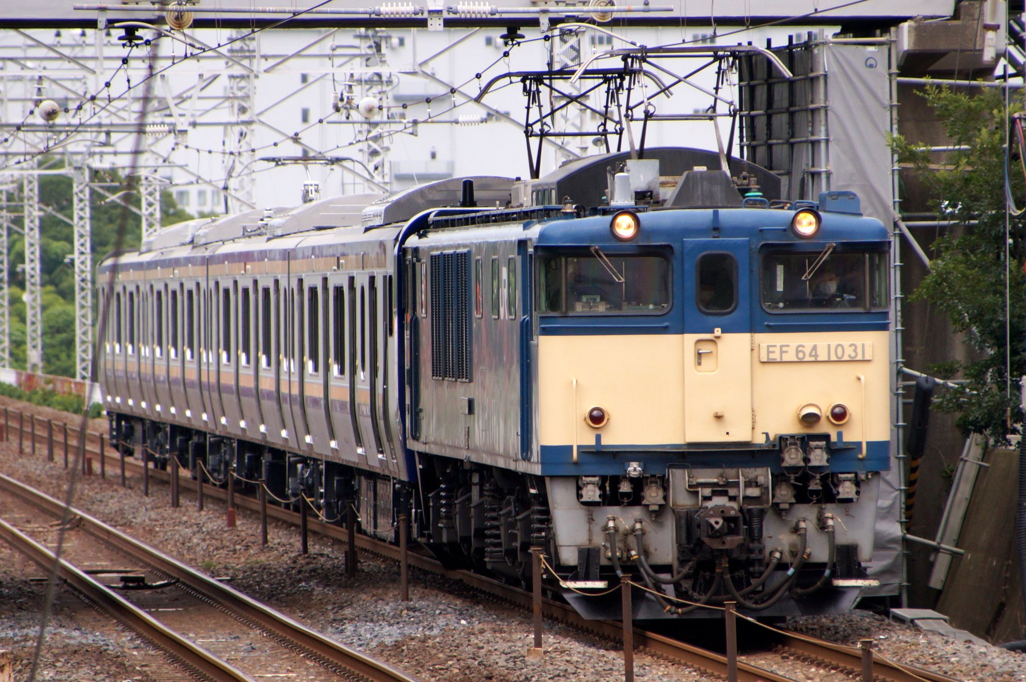 波鉄 on Twitter: "2023.6.8 EF64-1031♪+E235-1000系 4両 配9644レ 武蔵野線 その前は EF210-161 単8283レ OM迄 お迎えですかね ...