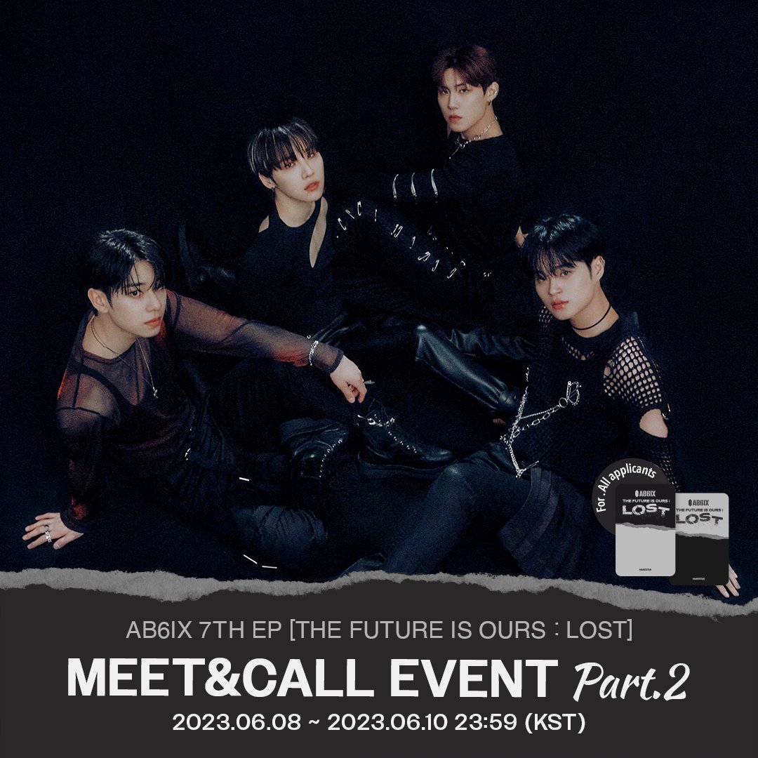 MAKESTAR on Twitter: "#AB6IX #에이비식스 #THE_FUTURE_IS_OURS #LOST AB6IX 7TH EP [THE FUTURE IS OURS ...