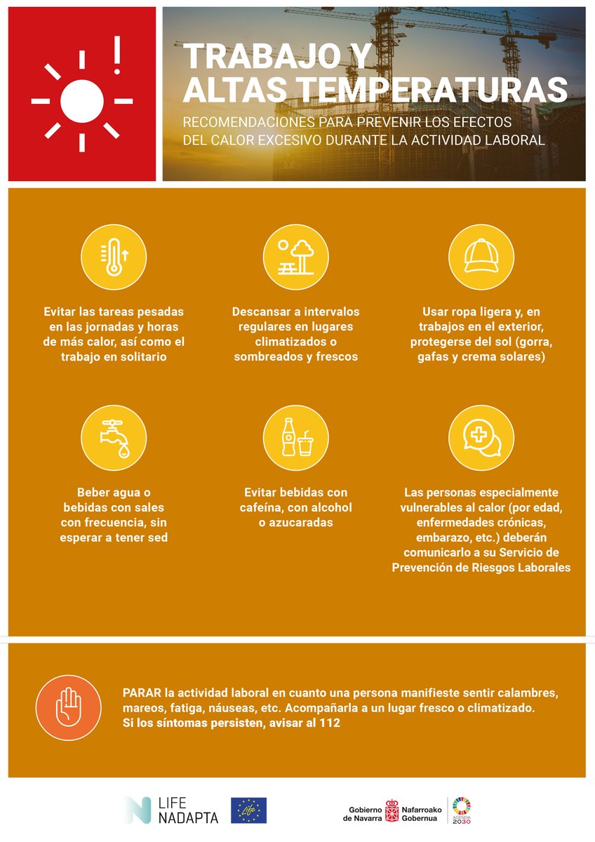 Salud - Osasuna on Twitter: "Salud ha activado el plan frente al #calor, para prevenir los ...