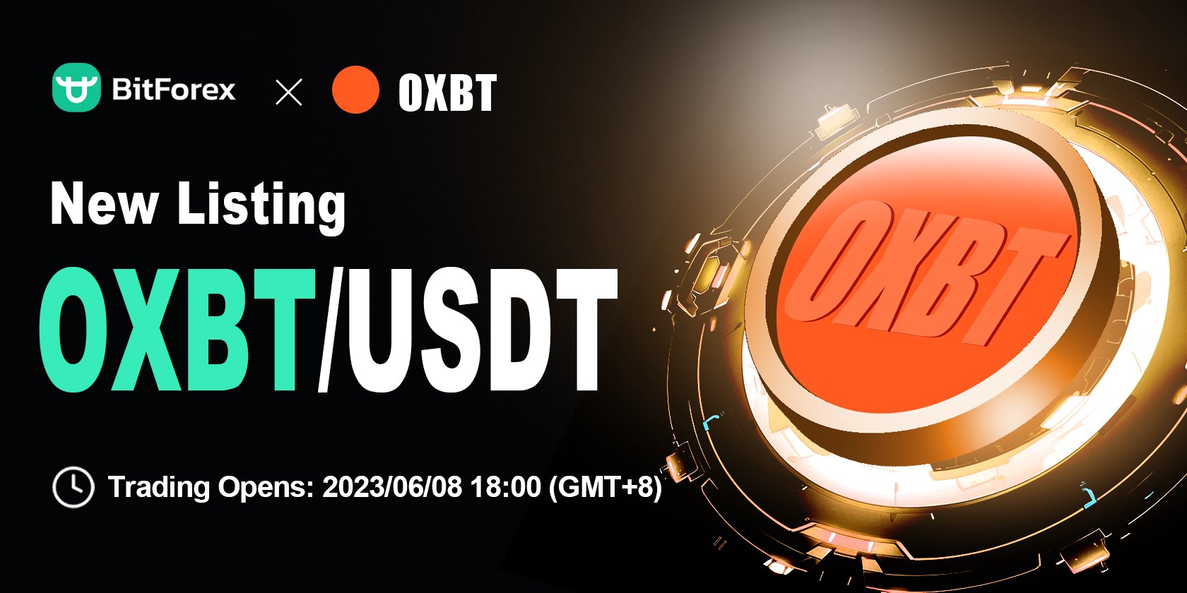 BitForex on Twitter: "🆕BitForex new listing: $OXBT @RedactedBTCNFT ⏰ 2023/06/08 18:00 (GMT+8) 🔗 ...